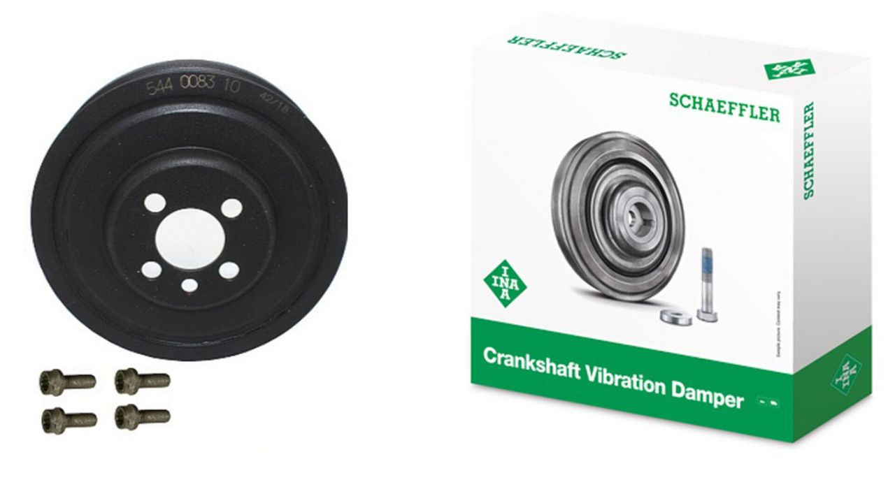 INA Crankshaft Vibration Damper for VW