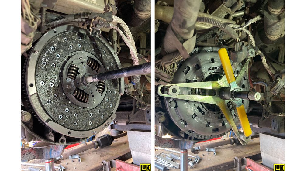 Ford Transit 2.2 TDCi clutch replacement