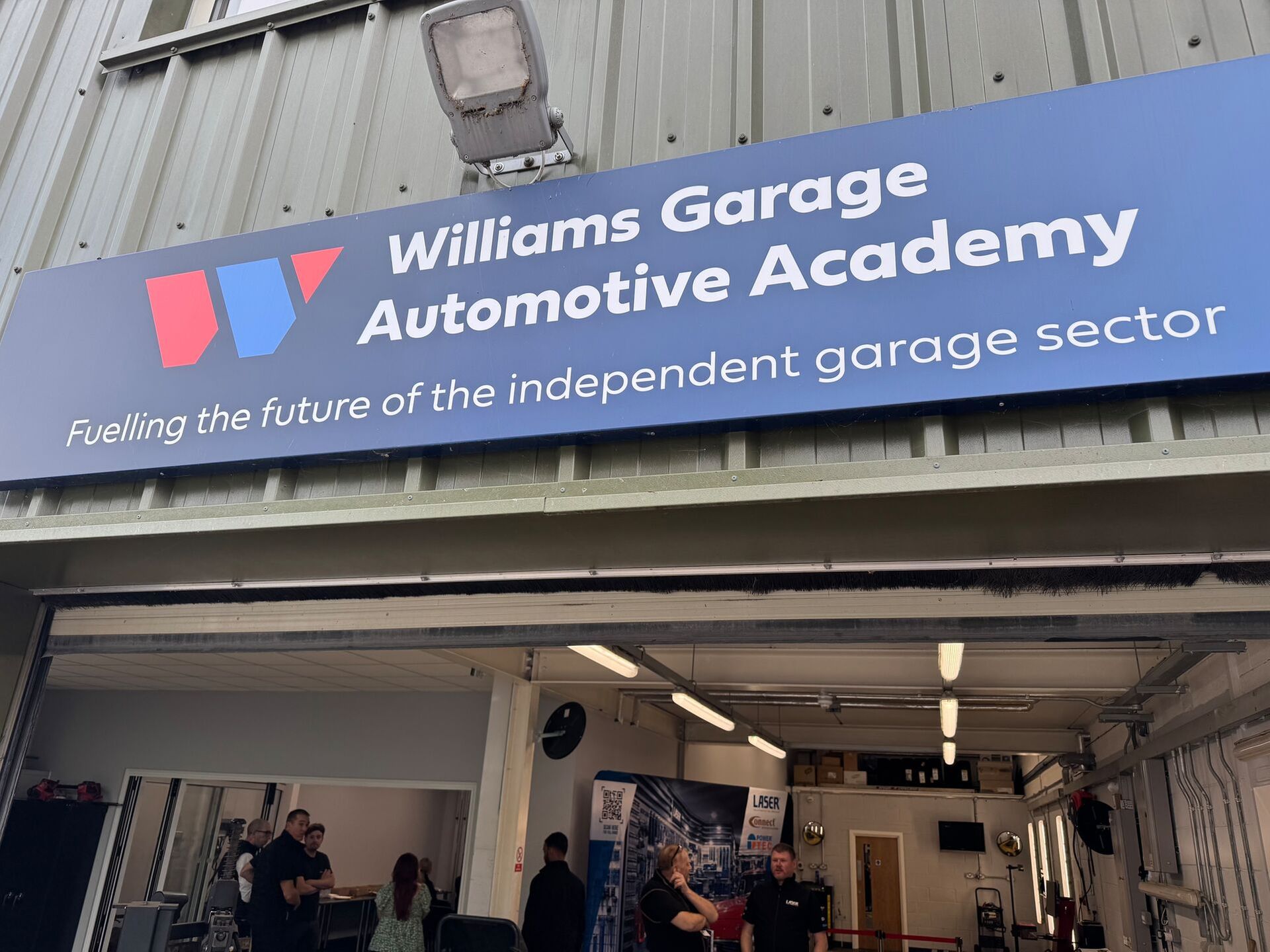 Schaeffler films latest Wrenches & Wisdom episode at Williams Garage