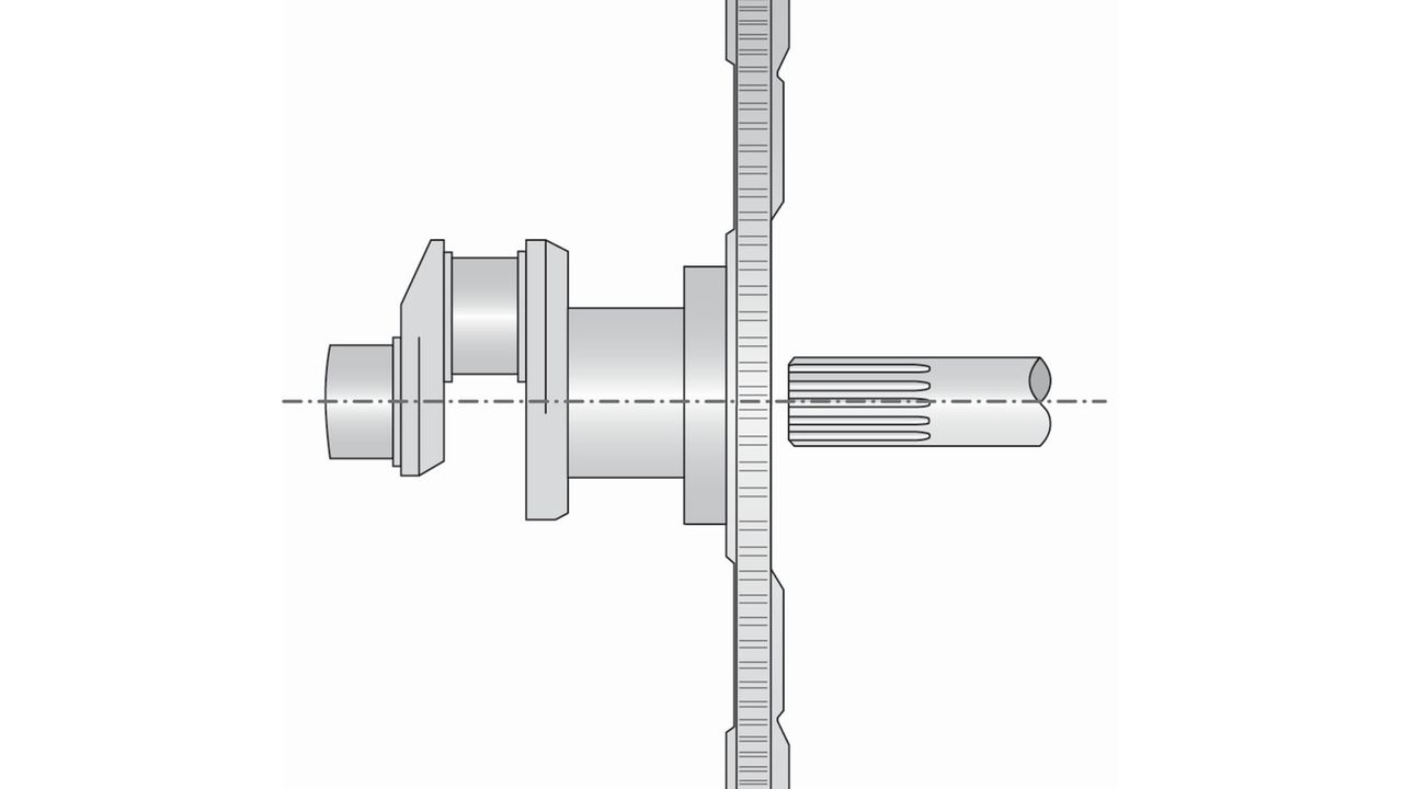 Release mechanisms with self-centring thrust rings