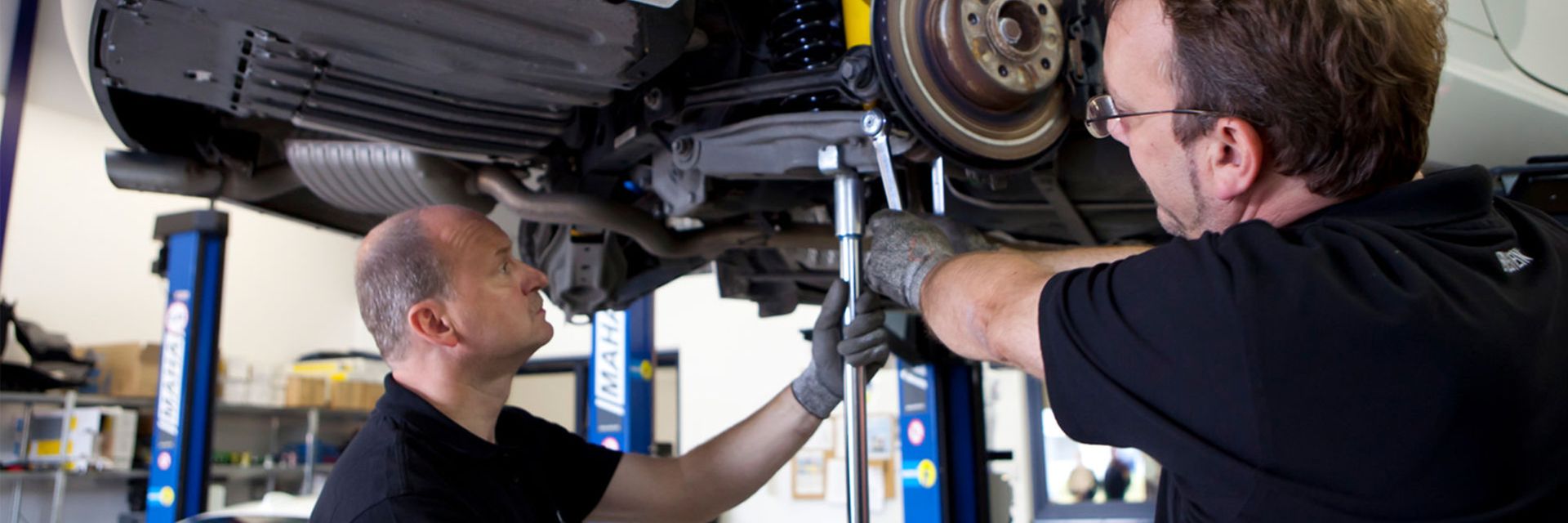 Kalibrierung von FAS nach Fahrwerkarbeiten