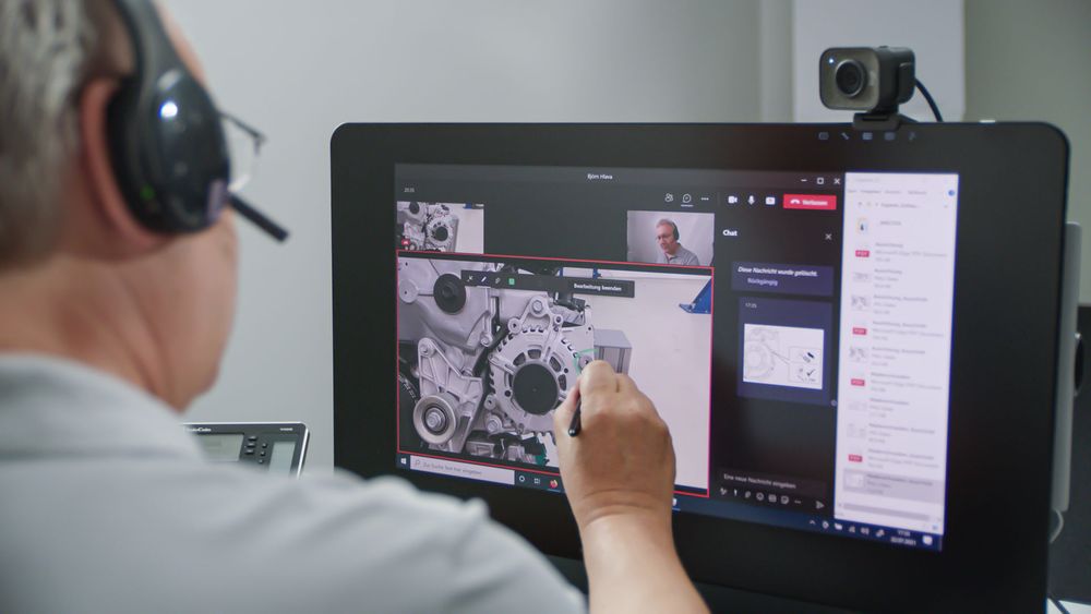 Remote Support – how the digital shoulder view works