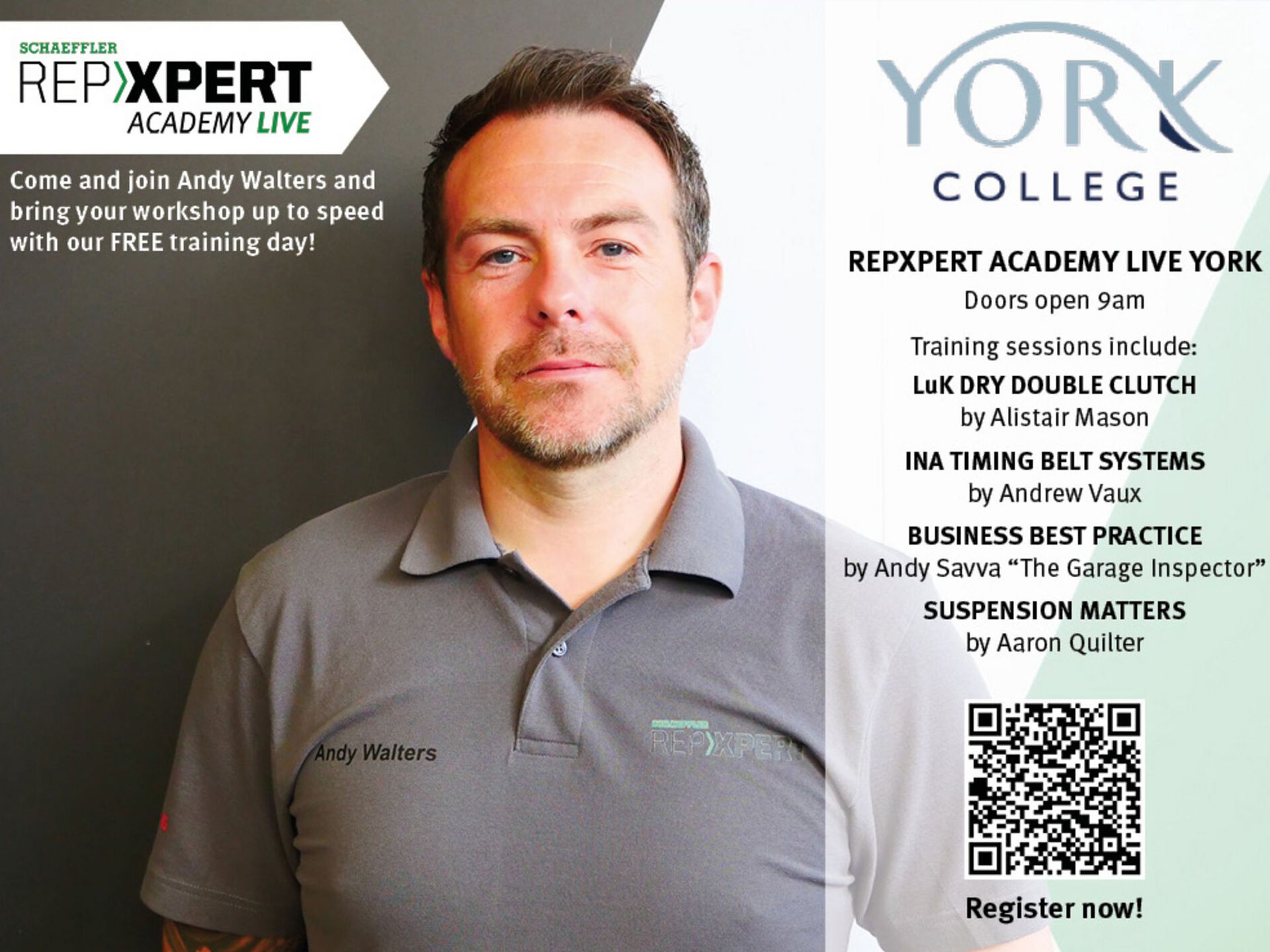 The REPXPERT team rolls into Yorkshire in the lead up to Academy Live ...