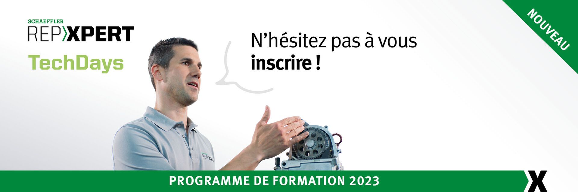 La formation de Schaeffler REPXPERT est de retour