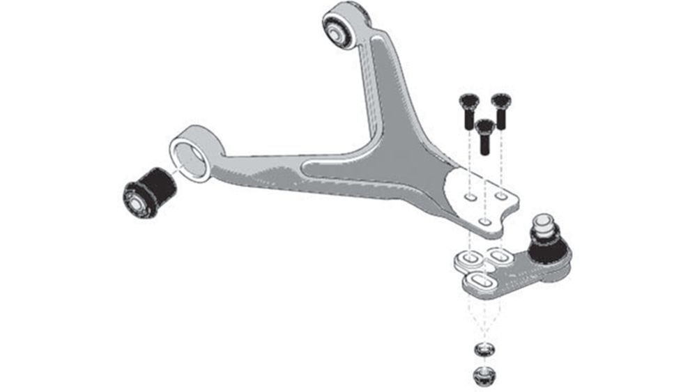 Control arm bushing installation tips