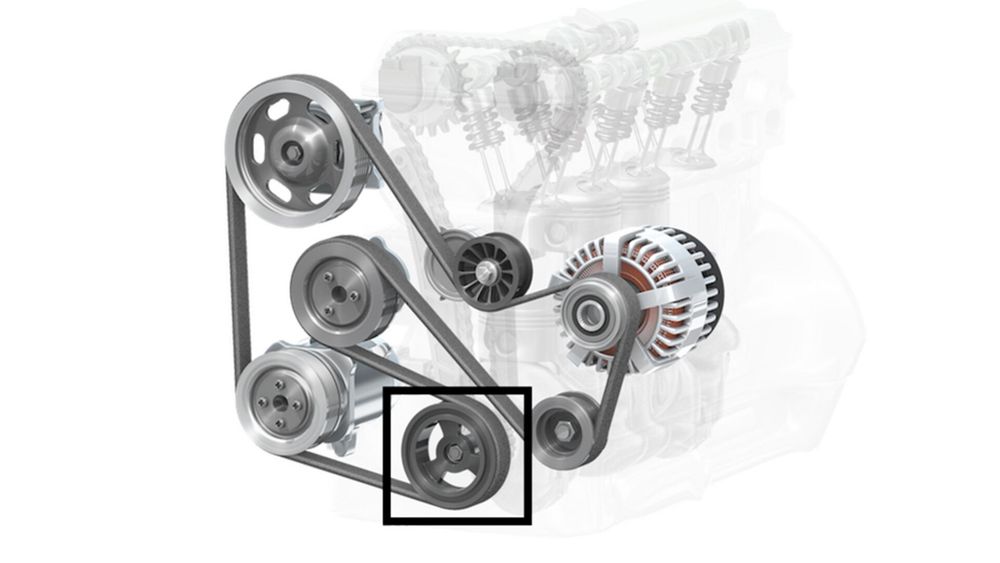 INA Crankshaft Vibration Damper and Crankshaft Decoupler