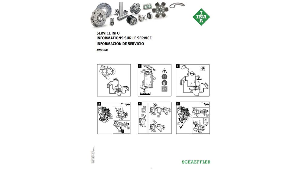INA Water Pump XW0060