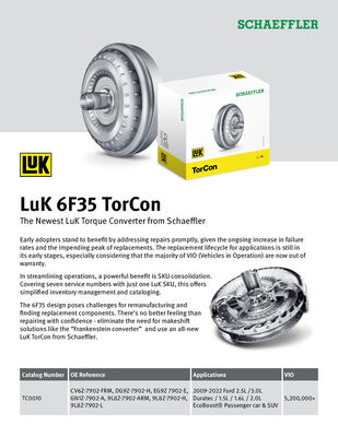 LuK TorCon 6F35