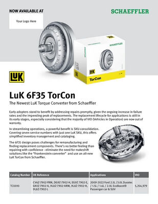 LuK TorCon 6F35